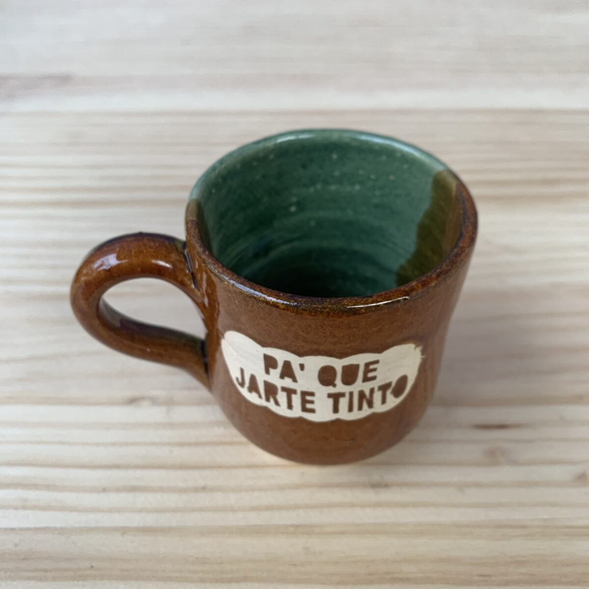 POCILLO TINTERO BICOLOR MARCADO - Todo Ráquira